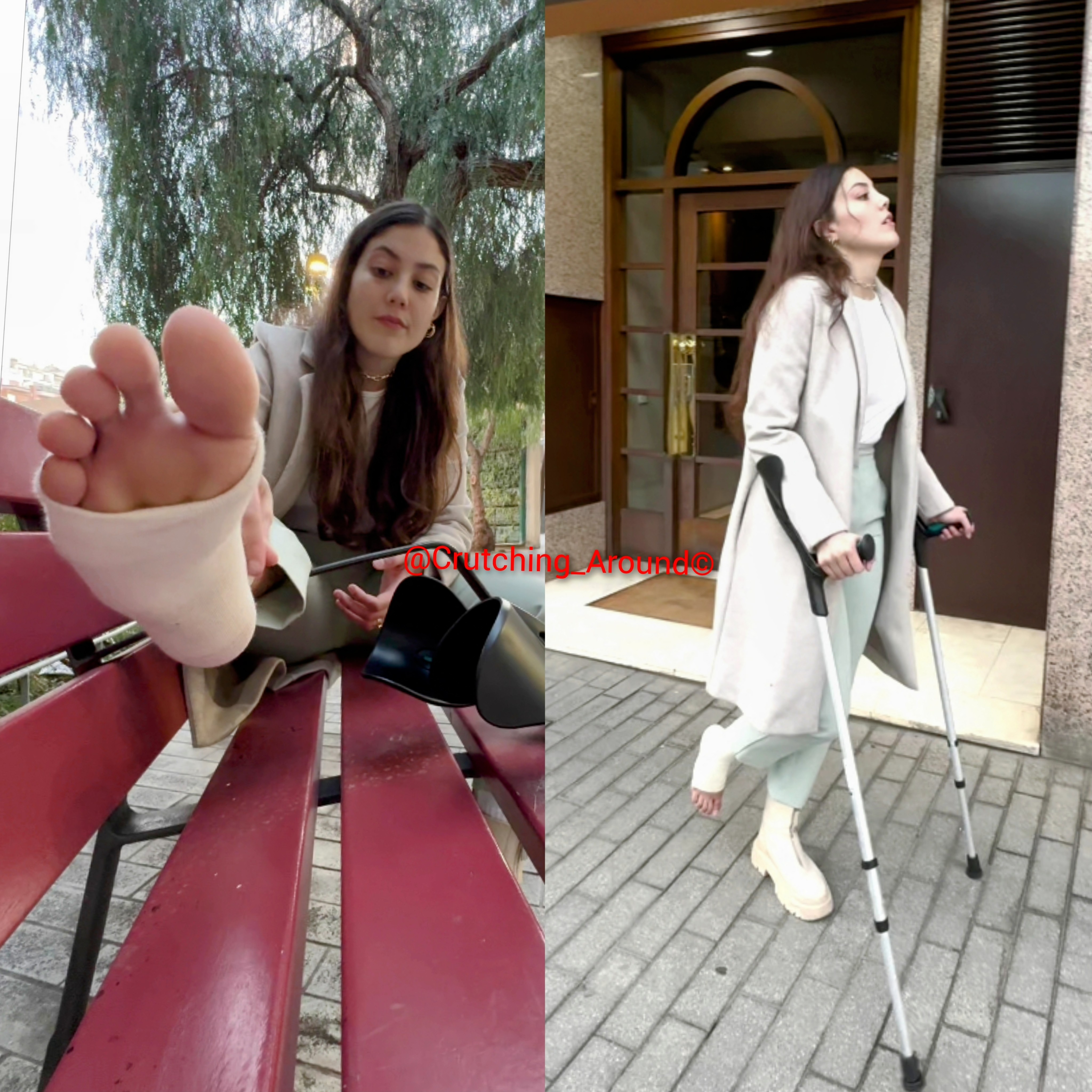 Crutching_Around_ + Casts + Braces + Social/Forum + Sprain + Crutches +... | cnews
