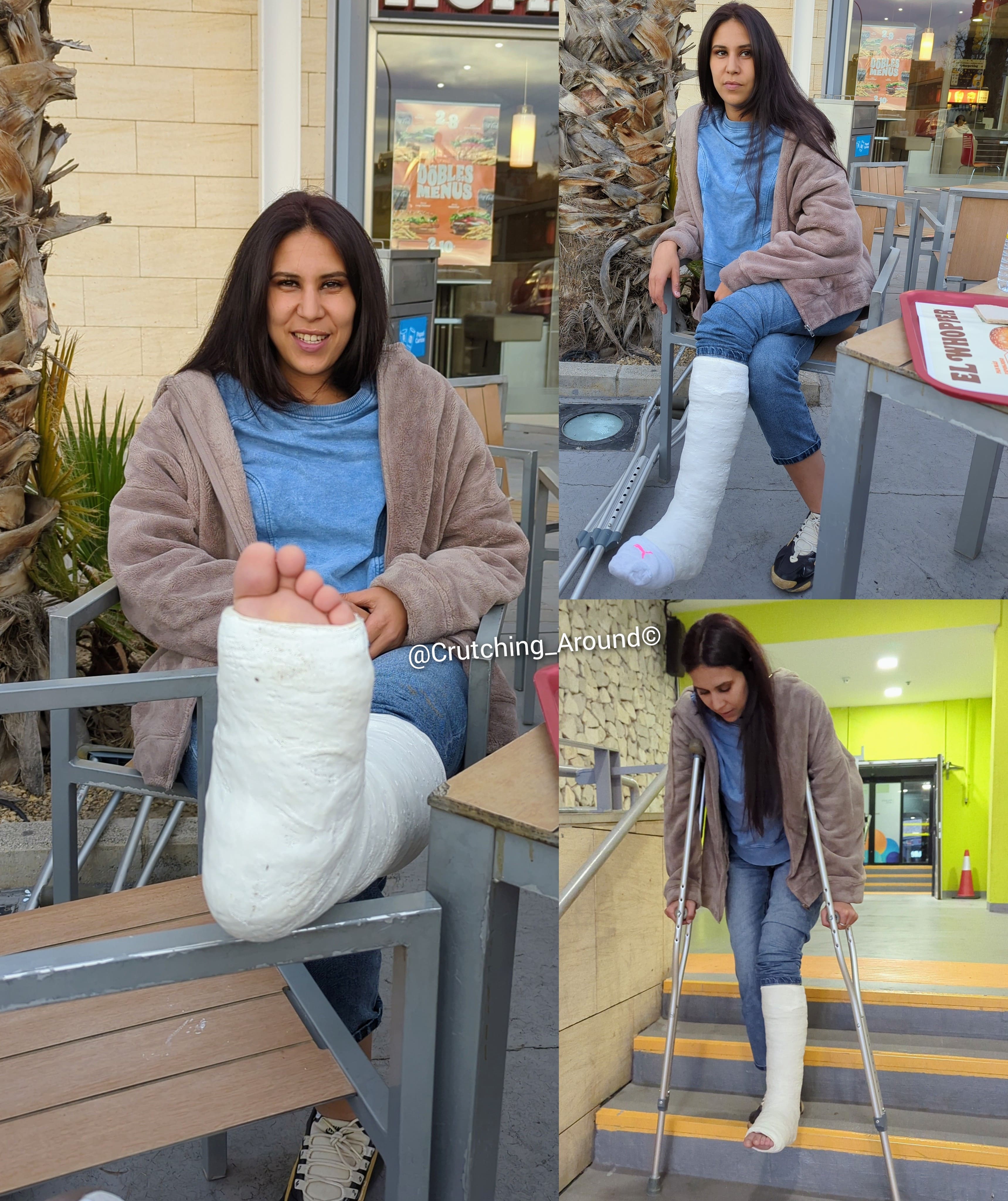 Crutching_Around_ + Casts + Braces + Social/Forum + Sprain + Crutches ...